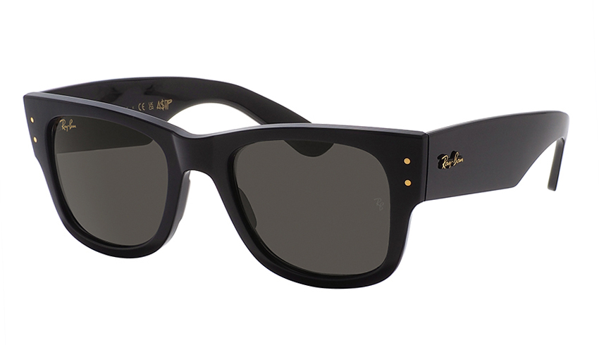 RB 0840S 901/58 Mega Wayfarer Blacked Out ASAP Rocky / Ray-Ban